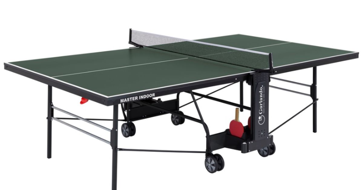 Vnitřní stůl na stolní tenis GARLANDO Master Indoor zelená | KETTLER